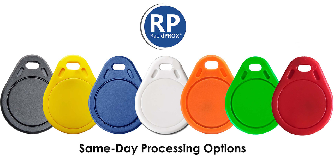 RapidPROX SlimLine Proximity Key Fob - AWID 125kHz ProximityTechnology