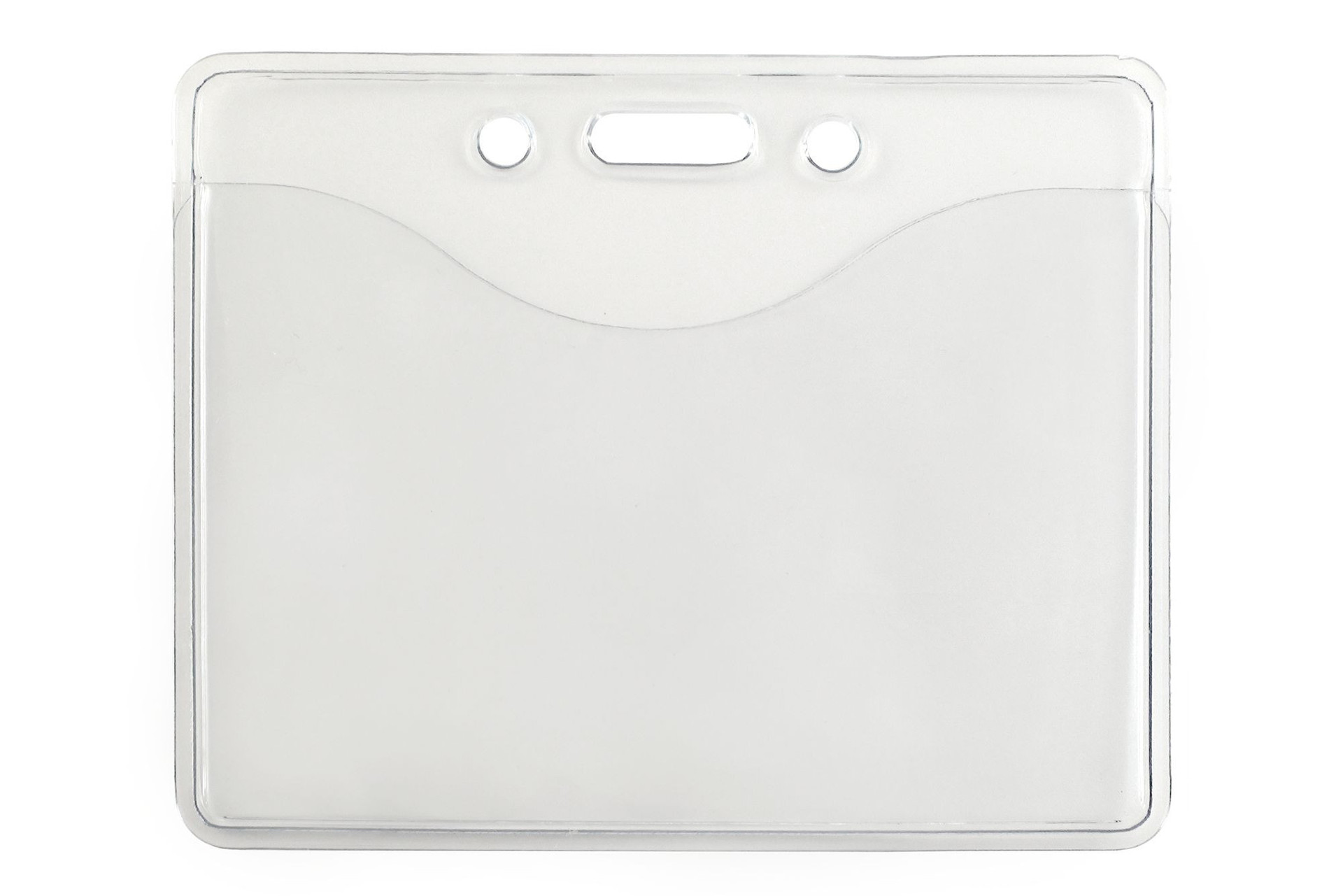 Clear Vinyl Badge Holders