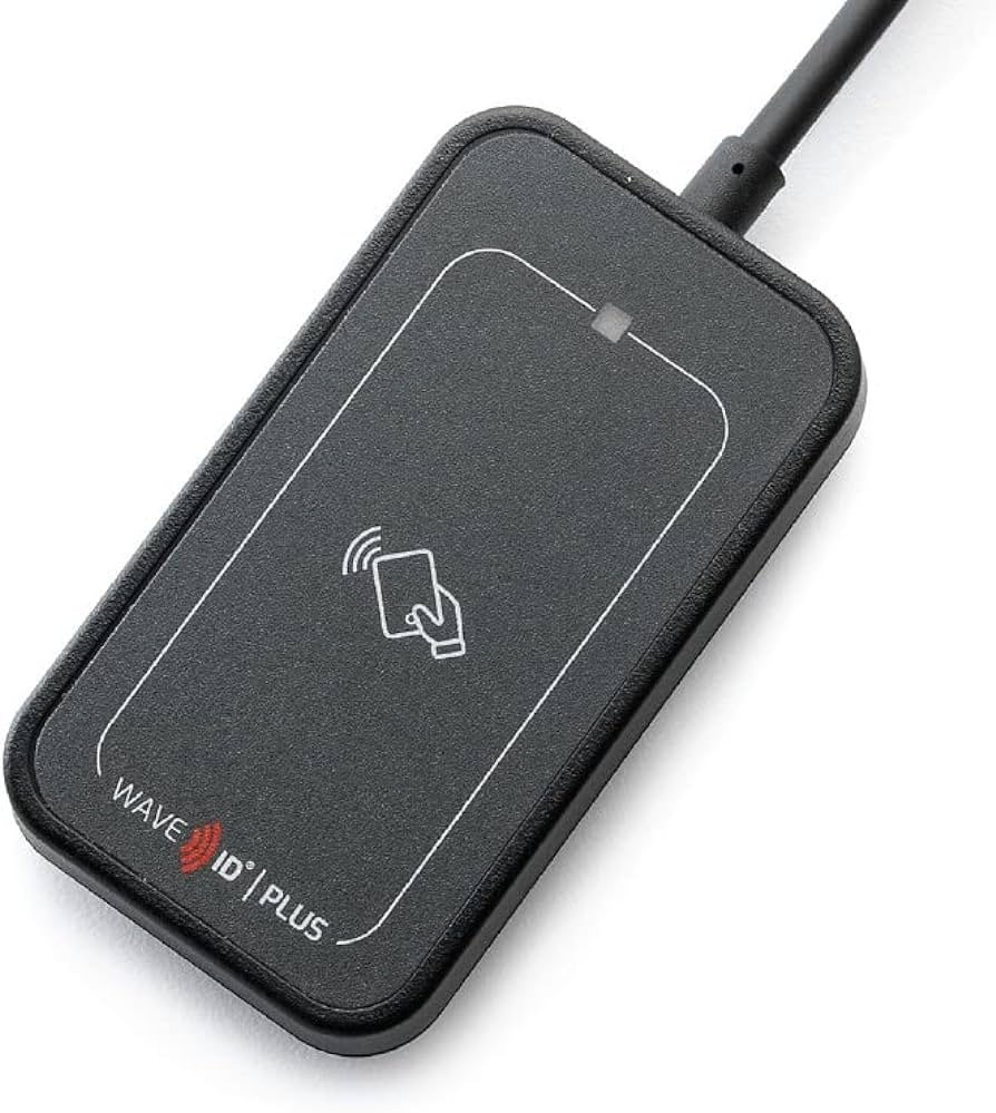 RFIDEAS | RDR-80031BKU-V2 Wave ID Plus, Mini Keystroke USB Reader