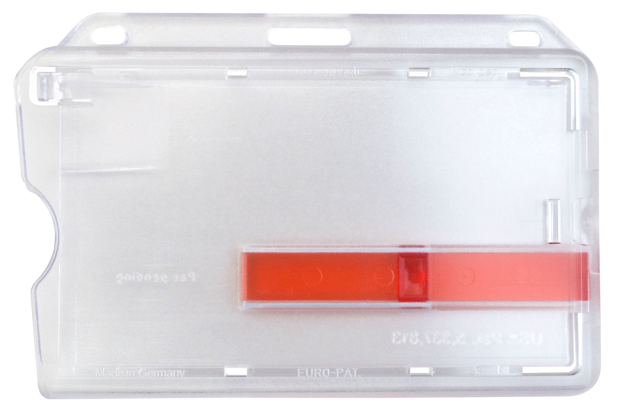 Single-Card Badge Holders