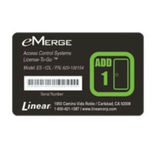 Linear eMerge Essential Access Control System, 4-Door, 12 Volt DC, 1 ...
