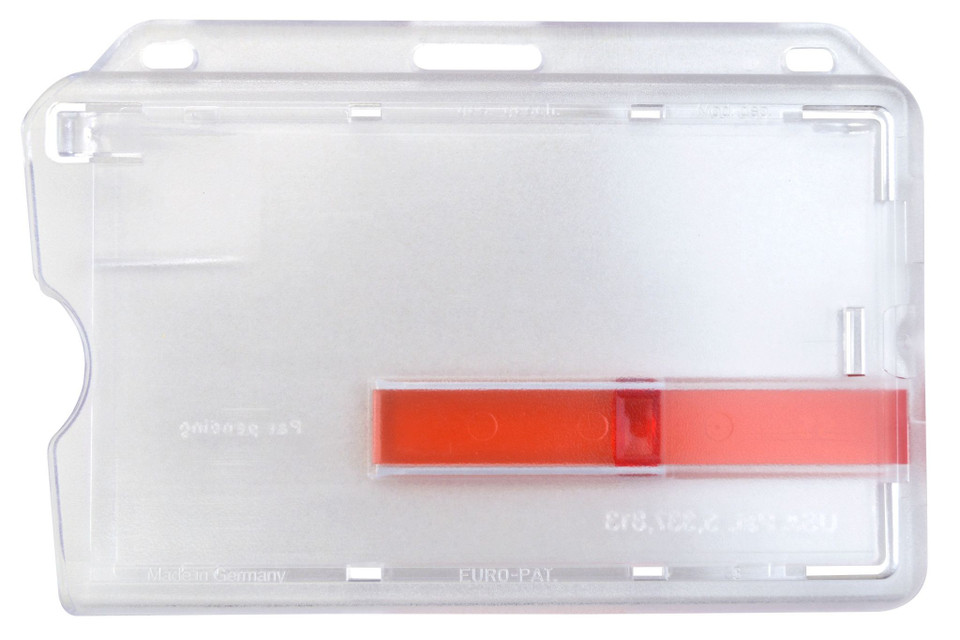 Single-Card Badge Holders