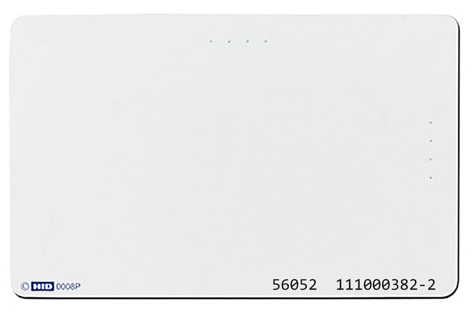 HID iCLASS 2000PGGMN, Format H10301