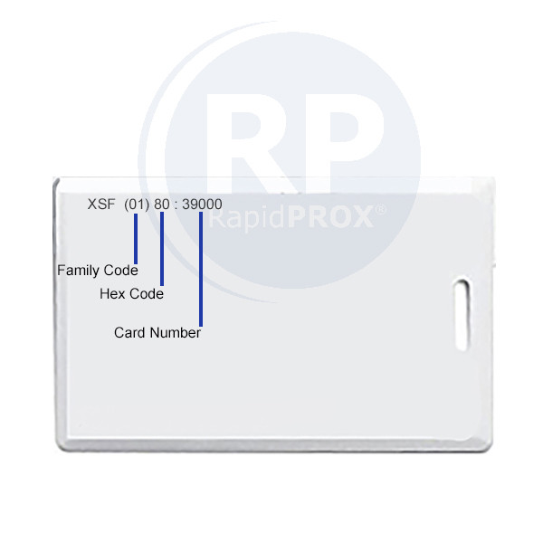 Kantech ioProx P10SHL Clamshell Cards