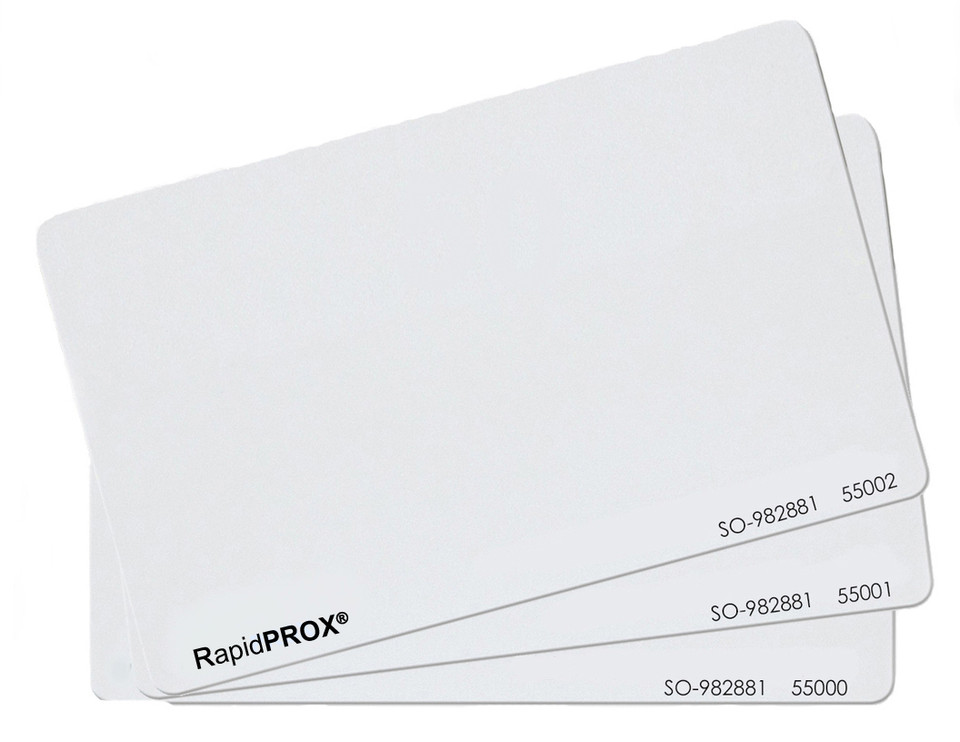 RapidPROX | Proximity ISOXT Cards for HID 125kHz Proximity Technology