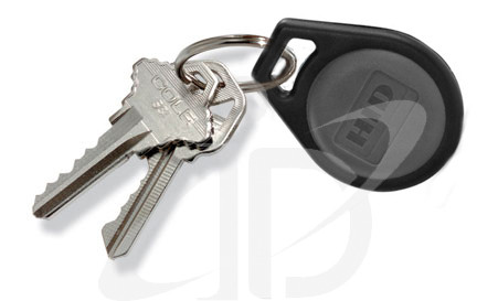 HID ProxKey III - 1346LMSMN Proximity Key Fob, 100Pack, Format H10301