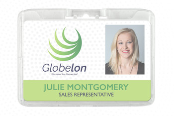 BADGE HOLDER, 17D FROSTED ACCESS CARD DISPENSERS