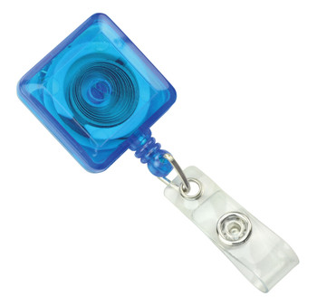 BRADY Blue Translucent Badge Reel