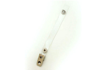 2-Hole, Extra-Long Vinyl Strap Clip - 5-3/4" (100 Clips)