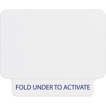 BRADY | Half-Day, Single-Piece Adhesive ONE-STEP Expiring Badge T2030 ...
