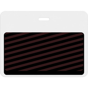 BRADY | Large Slotted Expiring BADGE BACKER with Printed White Bar ...