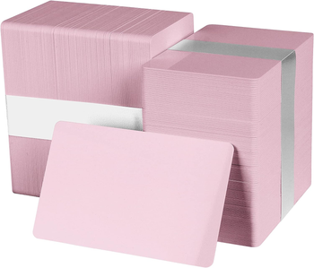 IDE | 30mil Colored PINK PVC Cards (500 Cards)