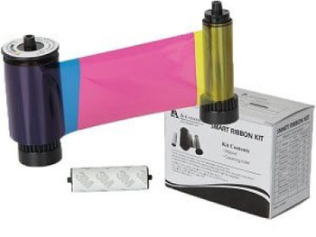 IDP | YMC Full-color panel ribbon with cleaning roller, 1000 cards/roll ...