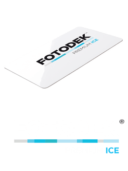 FOTODEK | PREMIUM ICE Blank White PVC Cards with Signature Panel, 760 ...