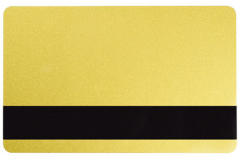 BRADY | Gold Metallic PVC ID Card with 1/2" HICO Magnetic Stripe, CR80 ...
