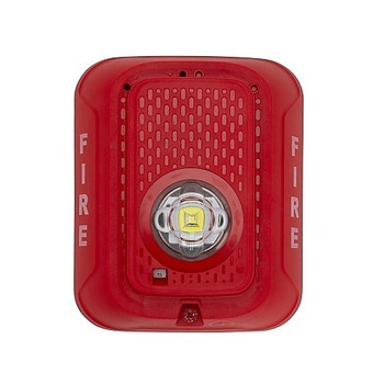 System Sensor | SRLED L-Series Wall-Mount Strobe with LED, Red (SRLED)