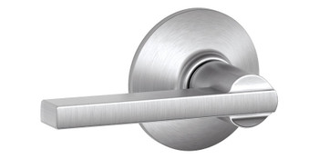 ALLEGION | Door Lock, Non-Keyed, Latitude Lever, Satin Chrome, For Passage