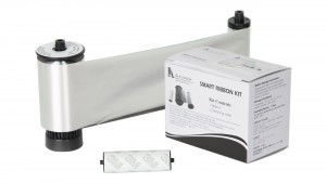 IDP Smart-70 YMCPKO (Pearlescent) Ribbon w/cleaning roller, 500 ...