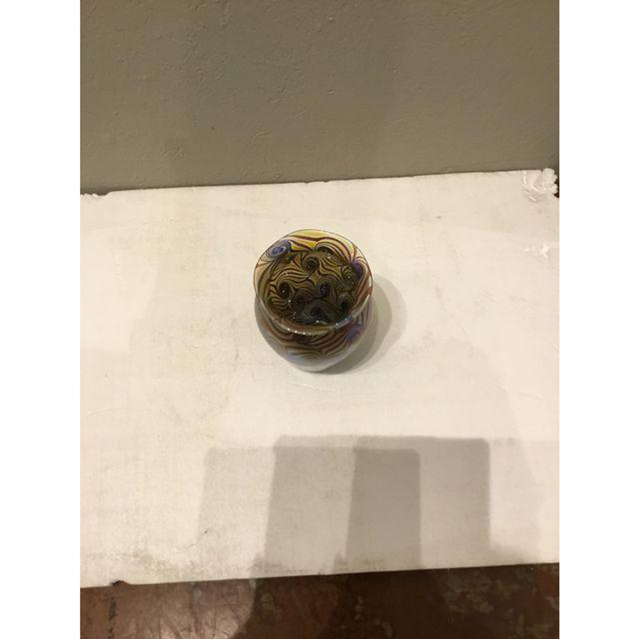 Iridescent Art Glass Vase 14th Street Modern And Vintage Home
