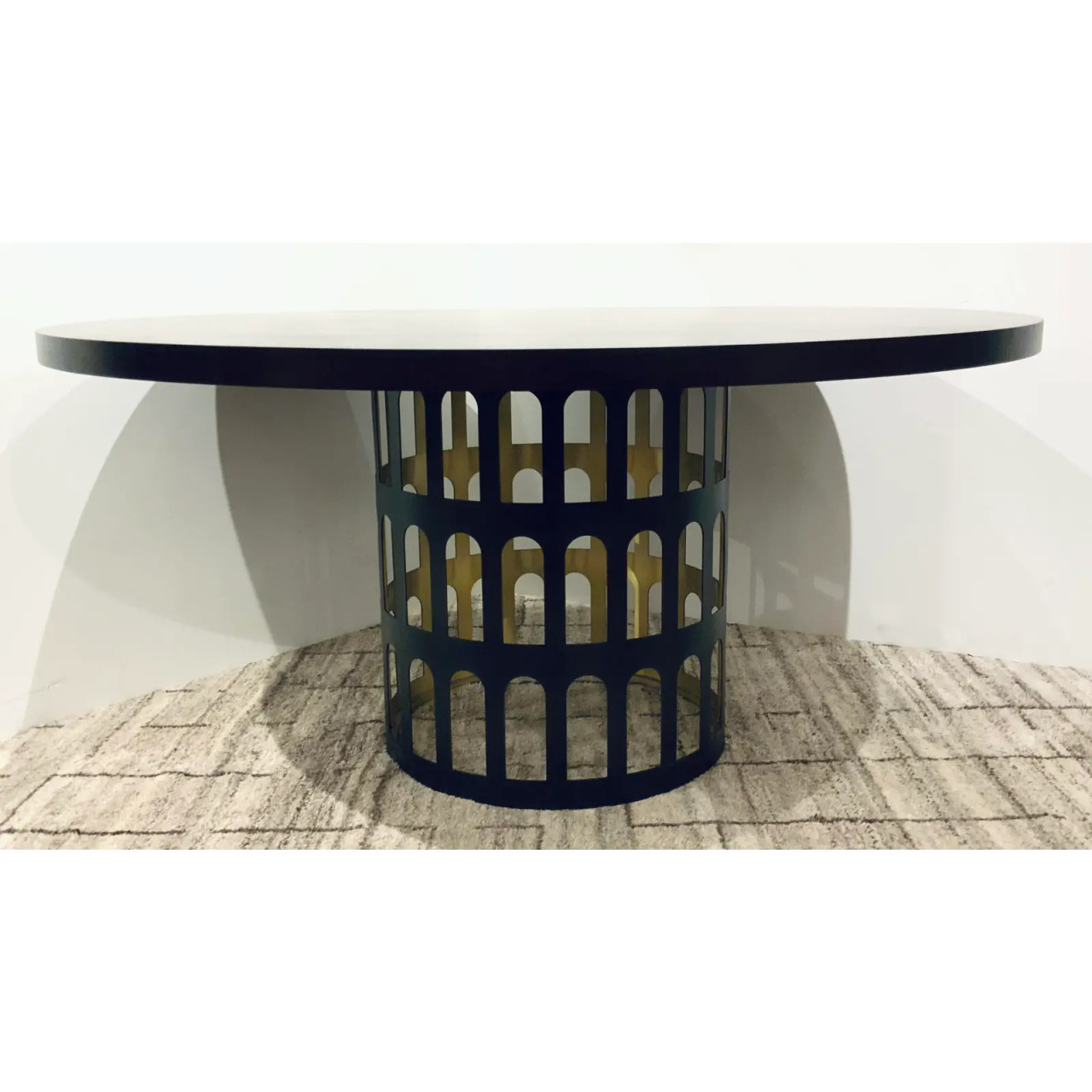 Baker Milling Road. Modern Round Colosseum Dining Table