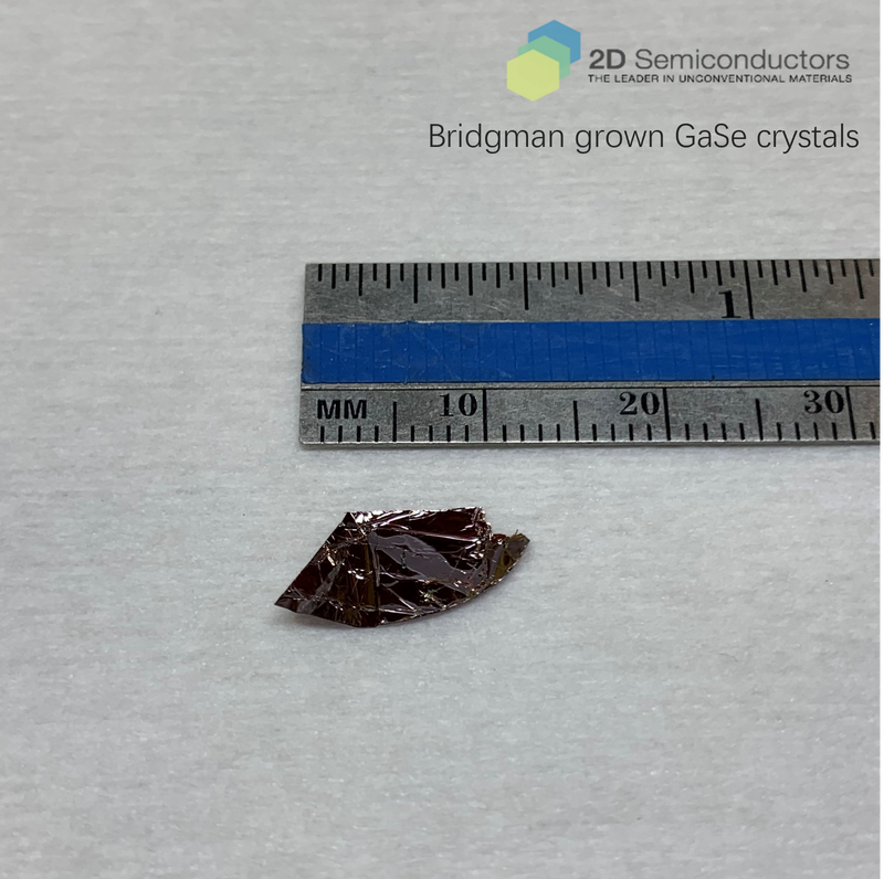 GaSe crystals : 1 cm size high quality 2D crystals - 2Dsemiconductors USA