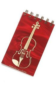 Notebook Hologram Violin - Alabanza Music: Education from birth