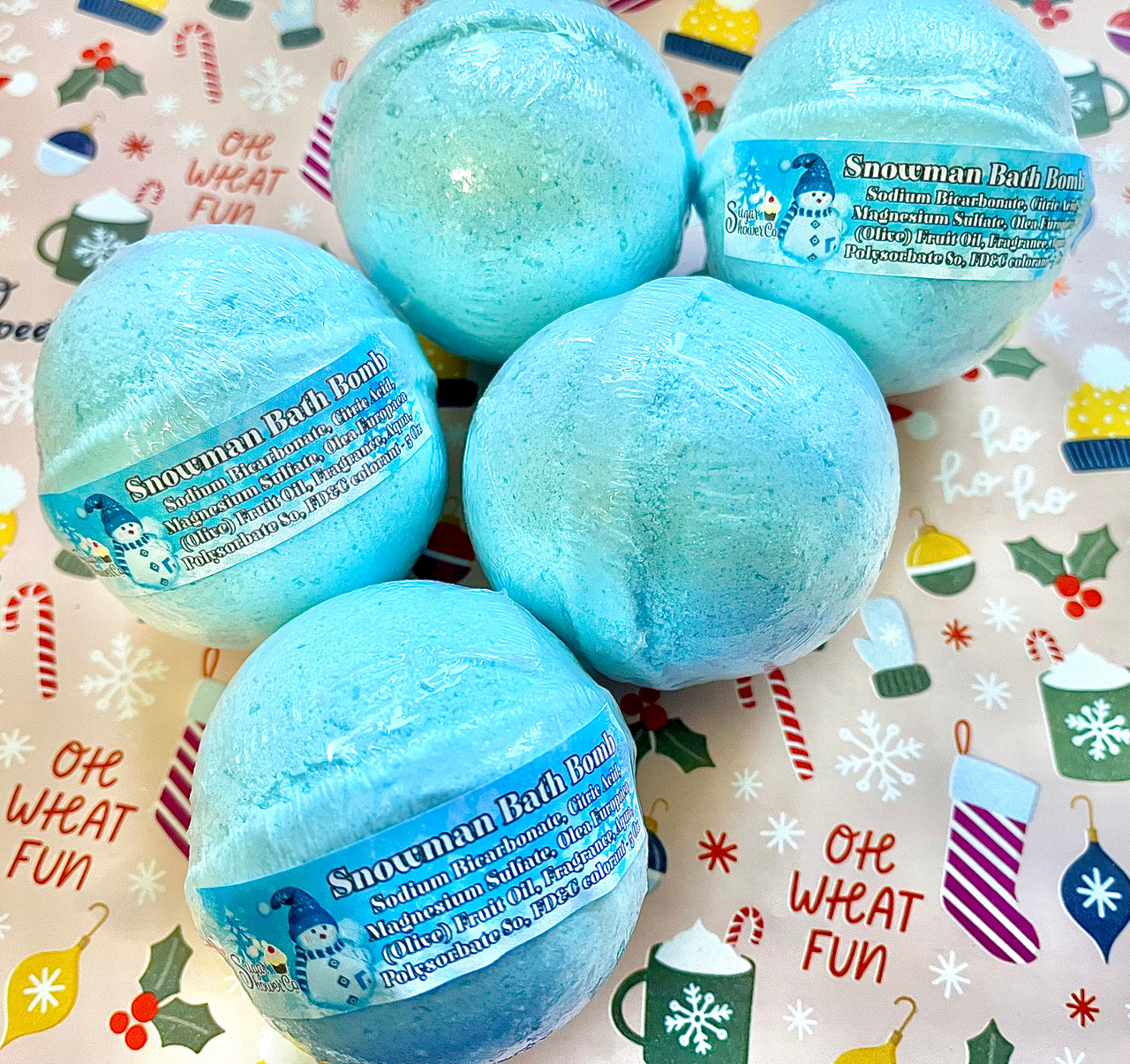 Shower/Bath - Bath Bombs/Fizzies - Page 1 - Sugar Shower Co. LLC