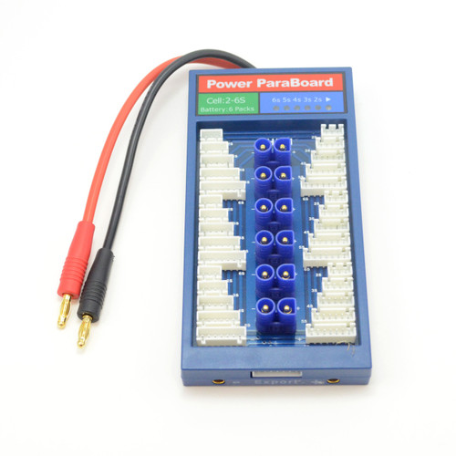 Safe Paraboard Parallel Charging Board for JST XH & EC-3 Connectors ...