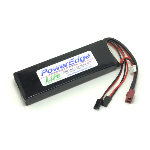 PE LiFe 3800 2S 6.6V 20C RX battery - RC Accessory