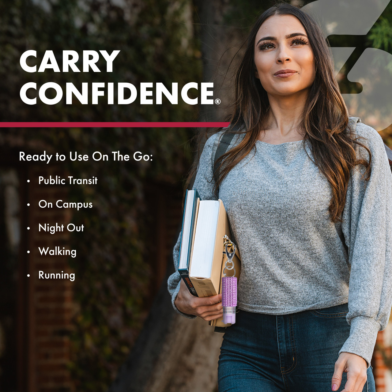 SABRE 3-IN-1 Compact Pepper Spray with Clip | SABRE