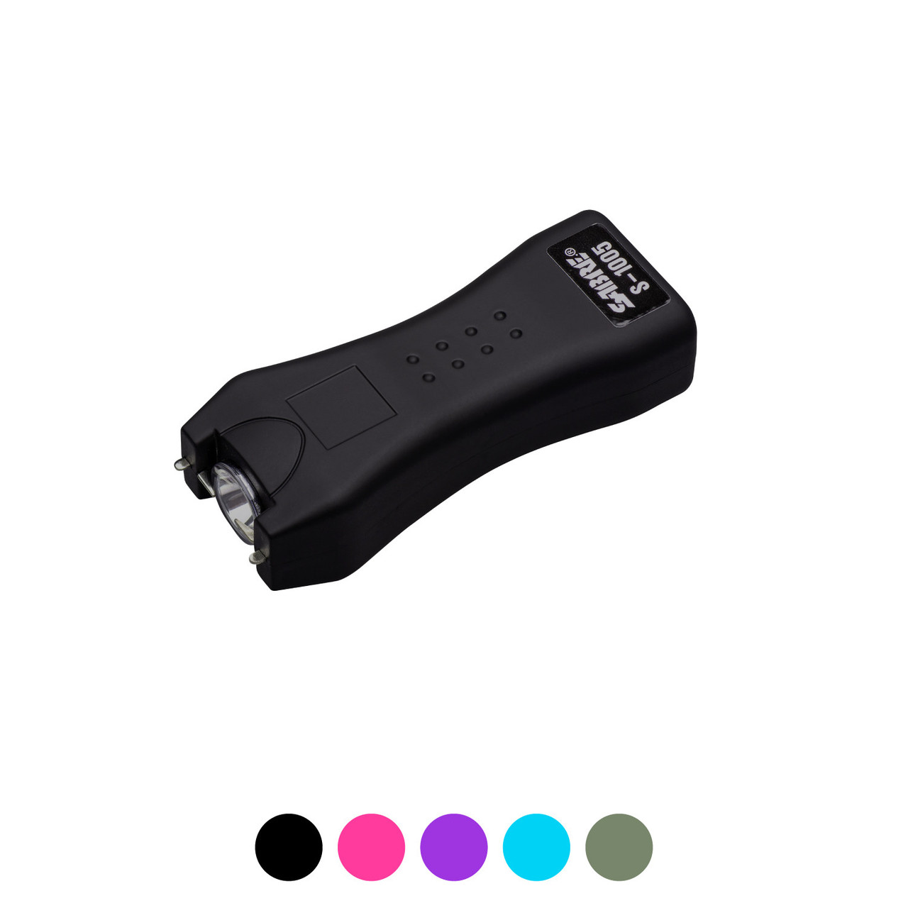 Stun Gun with Flashlight and Anti-Grab Bar Technology | SABRE