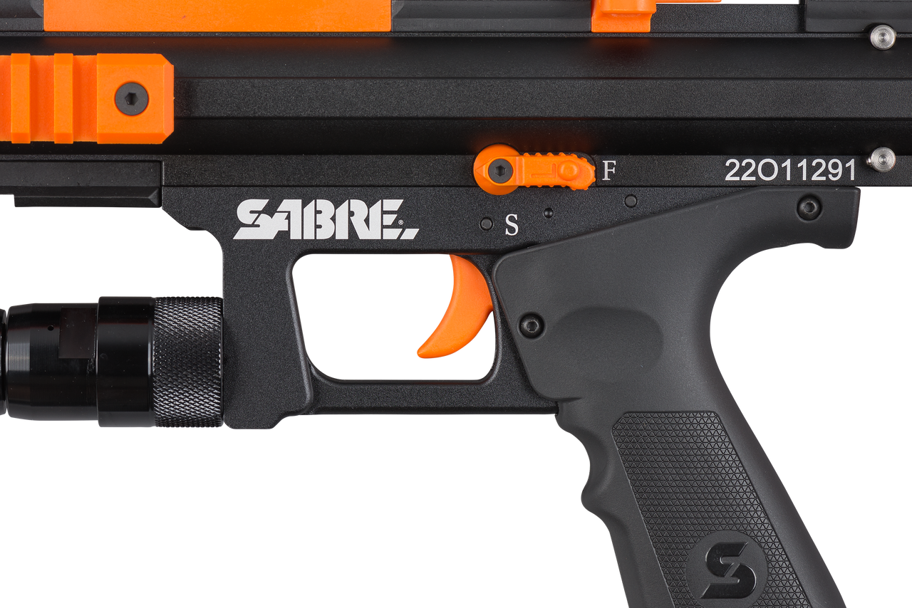 SABRE 0.68 Caliber Fully Pneumatic Semi-Automatic Carbine Launcher, 30 ...
