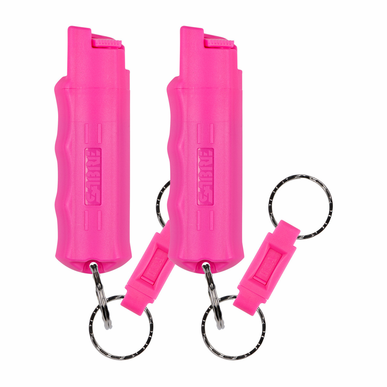 Key Case Pepper Spray | Quick Release Key Ring Pepper Spray | SABRE