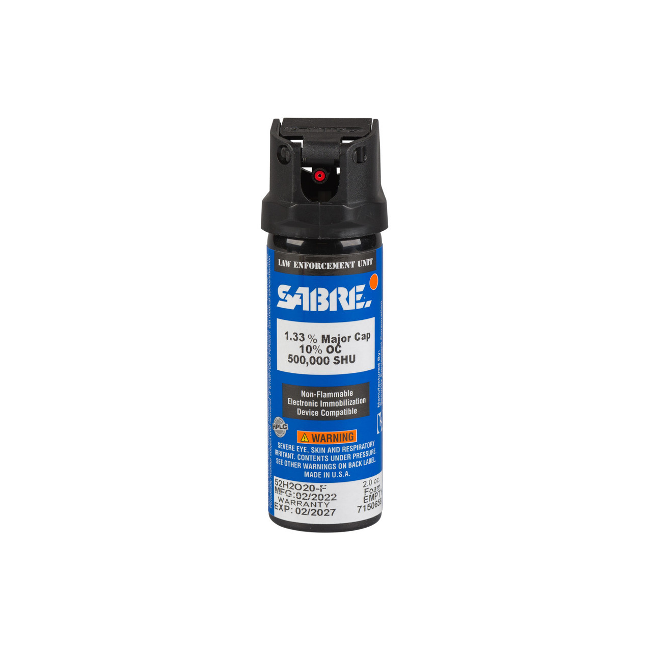 SABRE Red 2.5-Oz. 1.33% MC MK-3.5 Foam Pepper Spray