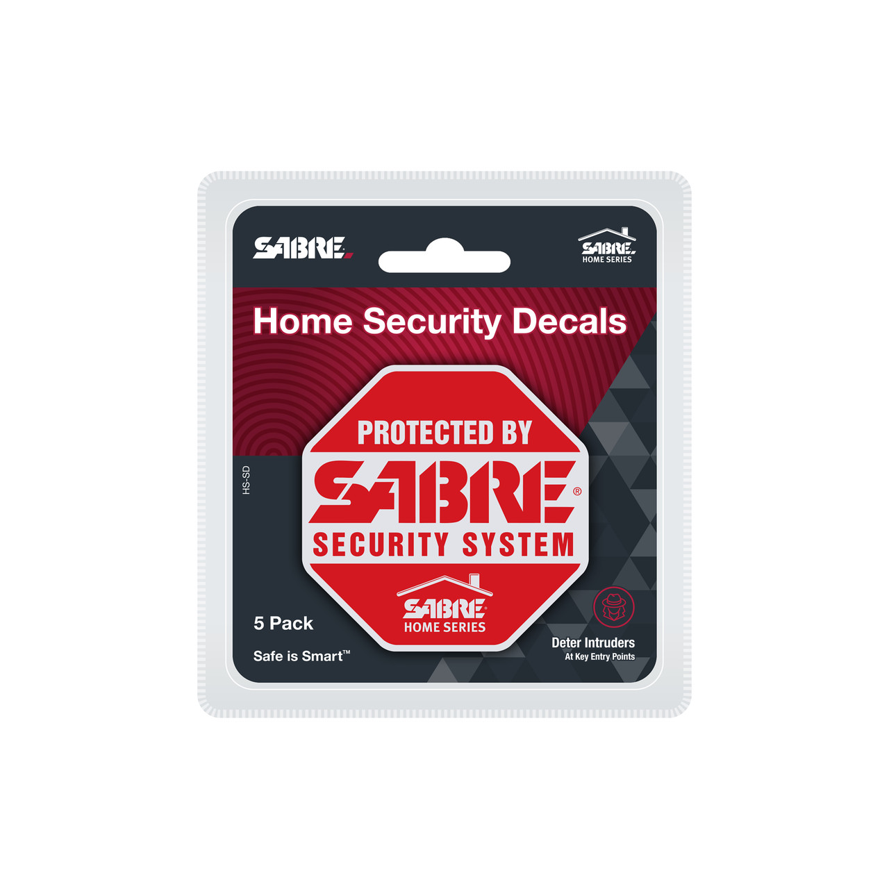 Home Security Decals, 5-Pack – Deter Intruders & Stay Safe