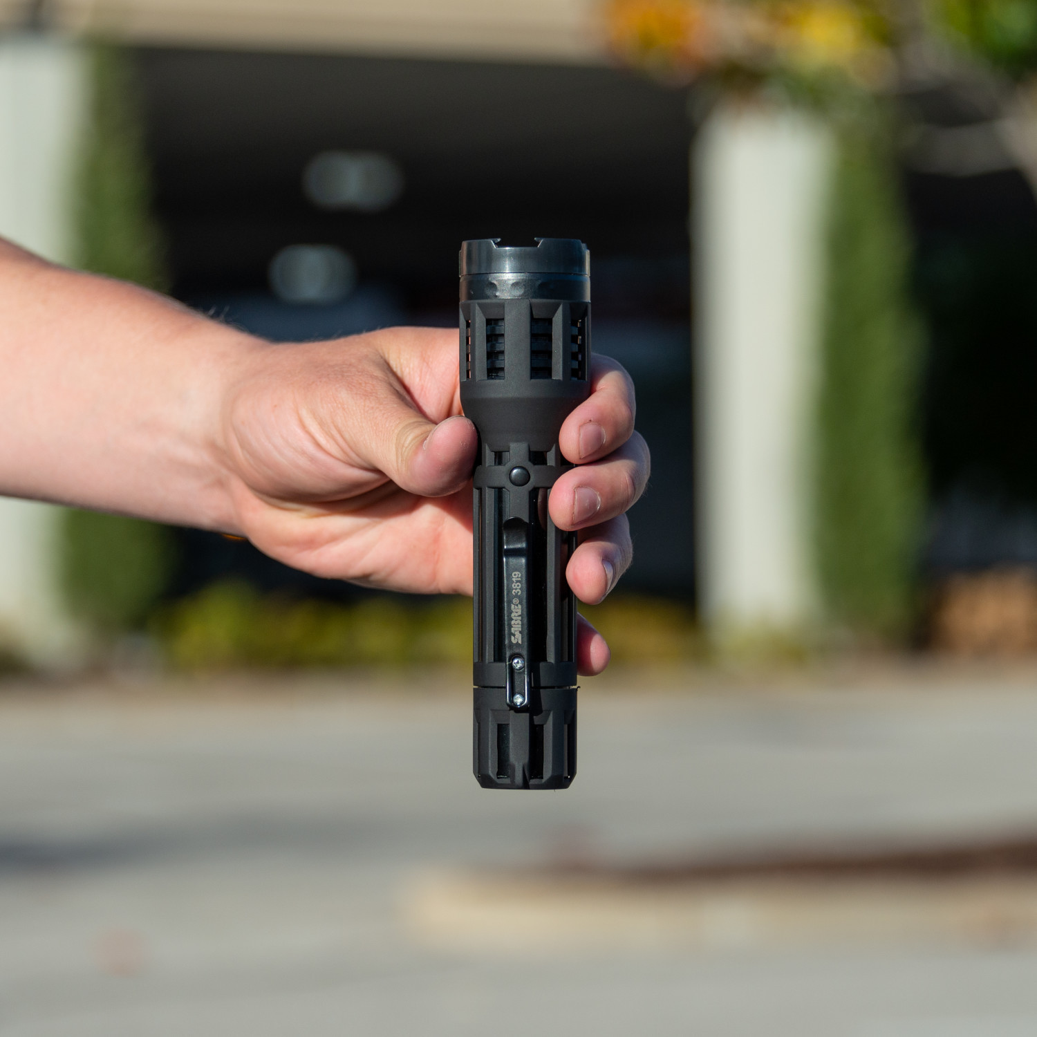 2-in-1 Stun Gun Flashlight with Powerful LED | SABRE