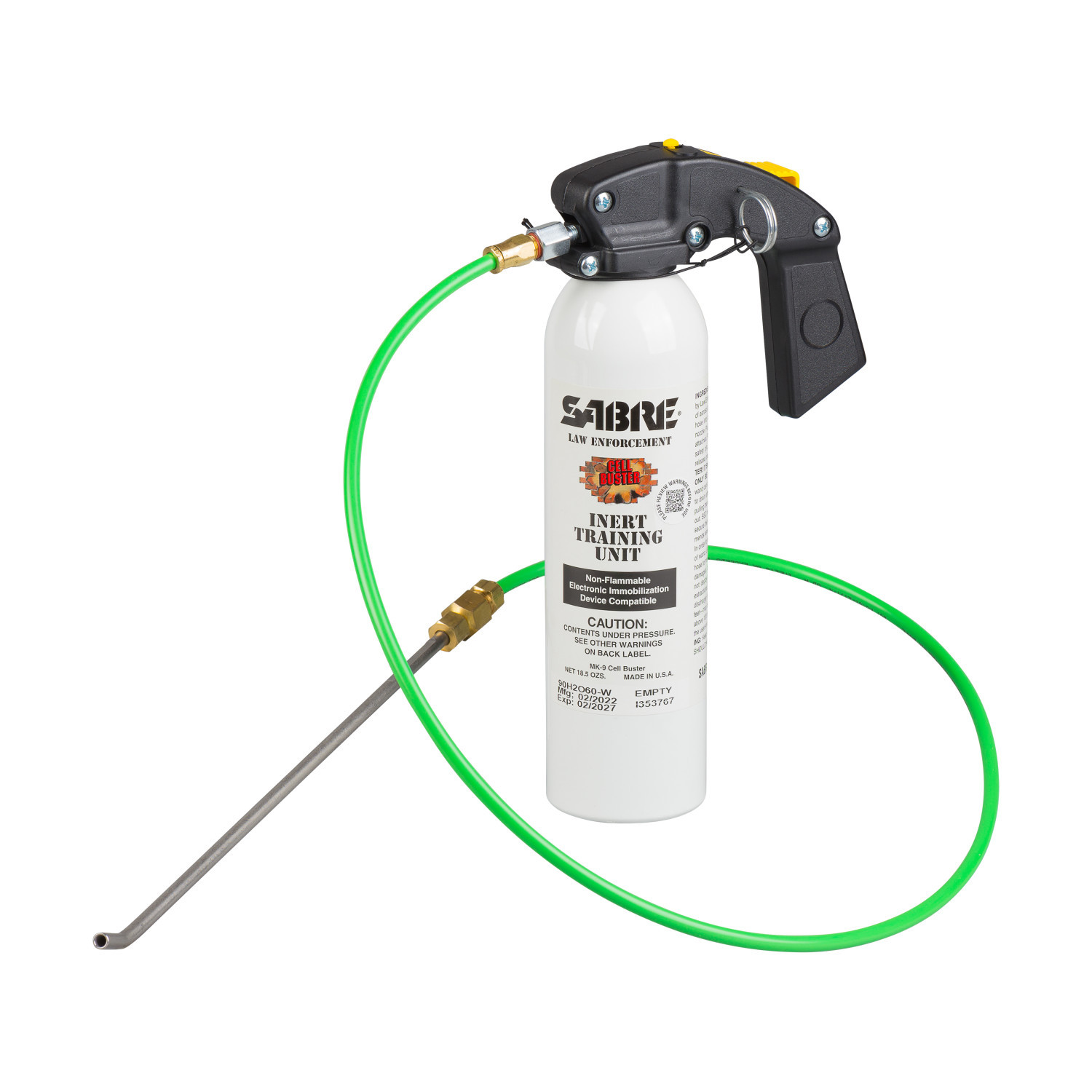 SABRE Inert 18.5 oz (MK-9) Cell Buster with Hose and Wand, 555 mL ...