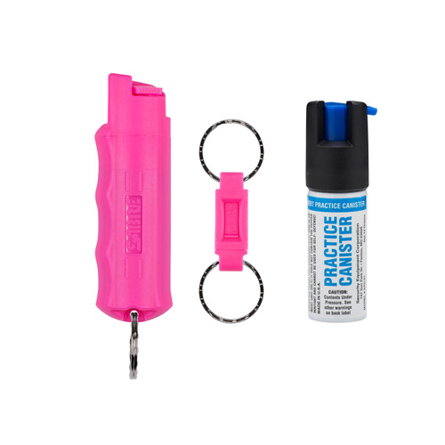 SABRE Defense Spray New User Kit with Water Practice Spray Canister | SABRE