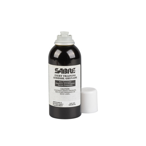 SABRE Inert 5.0 oz Aerosol Grenade (MK-5), Pepper Spray with ...