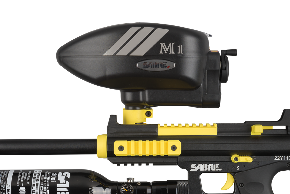 SABRE 0.68 Caliber Fully Pneumatic Semi-Automatic Carbine Launcher, 30 ...