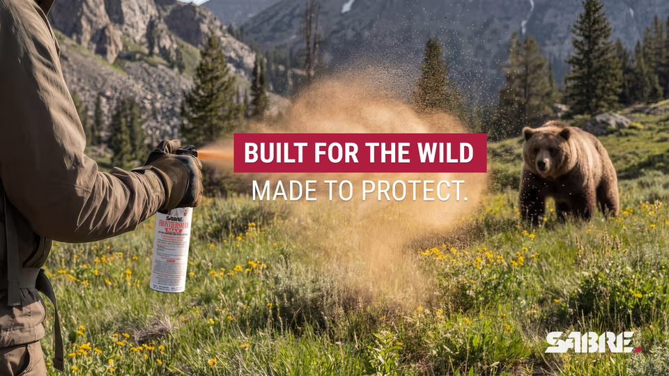 What's In Bear Spray? How Does Bear Spray Work? - SABRE