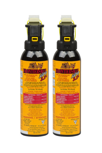 SABRE Frontiersman Xtra 225-Gram Bear Spray & Mountain Lion Spray with ...