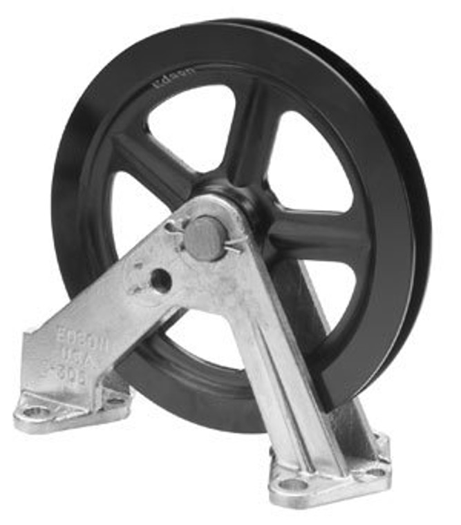 Edson Marine: Single Upright Aluminum Sheave Assembly - 10" Sheave ...