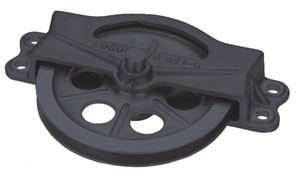 Edson Marine: Flat Aluminum Sheave Assembly - 10" Aluminum Sheave ...