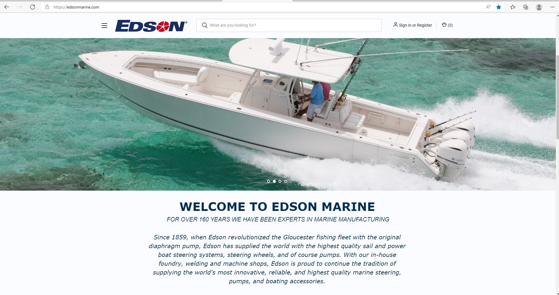 Site Refresh Phase 1 - Edson Pumps