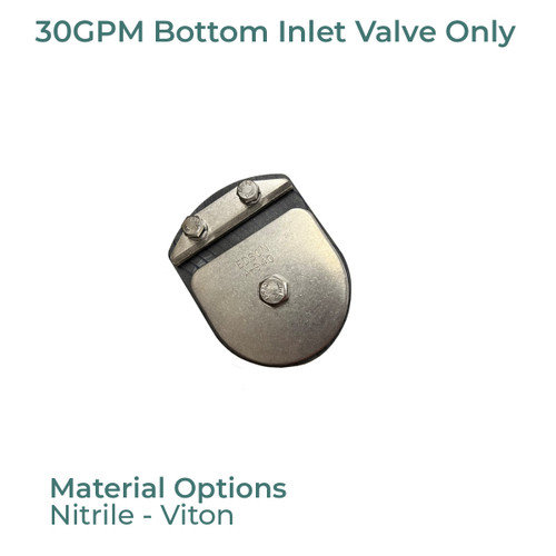 Bottom Inlet Valve Assembly - Nitrile or Viton - Model 638 and 554 ...