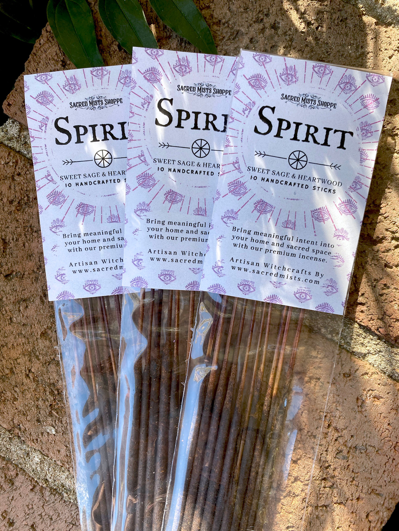 Spirit Incense Sticks Handmade Sweet Sage & Heartwood Incense | Sacred ...