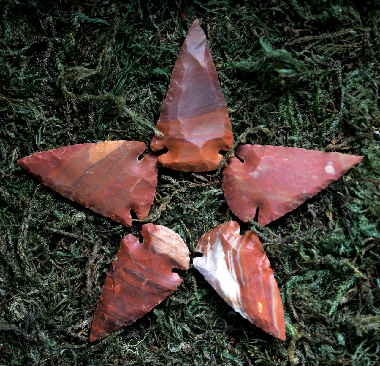 Natural Jasper Arrowhead | Sacred Mists Shoppe