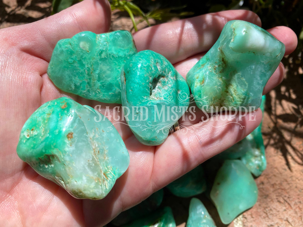 Chrysoprase A Grade Tumbled Extra Large Crystal for Heart Healing ...