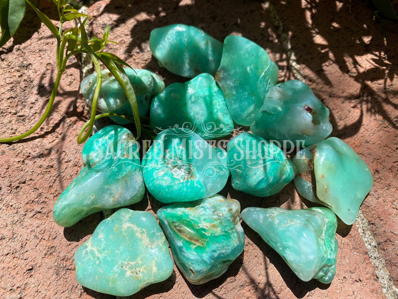 Chrysoprase A Grade Tumbled Extra Large Crystal for Heart Healing ...